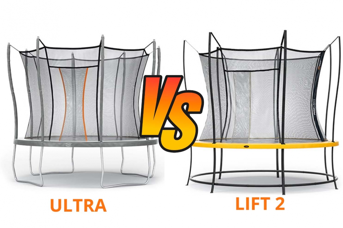 Choosing a Vuly Trampoline - Flare, Ultra, Lift or Thunder?