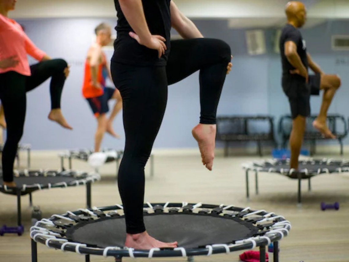 Trampoline Yoga | Benefits & Poses
