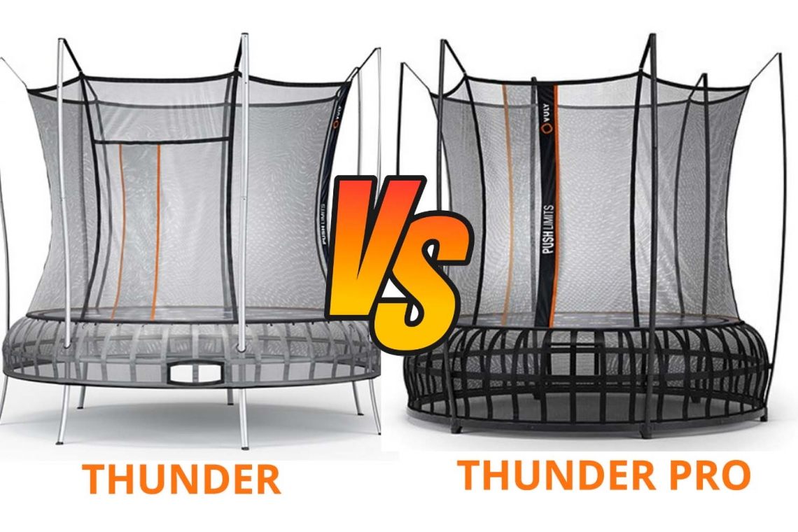 Choosing a Vuly Trampoline - Flare, Ultra, Lift or Thunder?