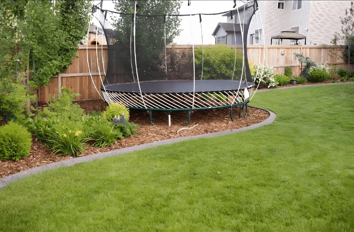 Trampoline Landscaping Ideas For Your Garden