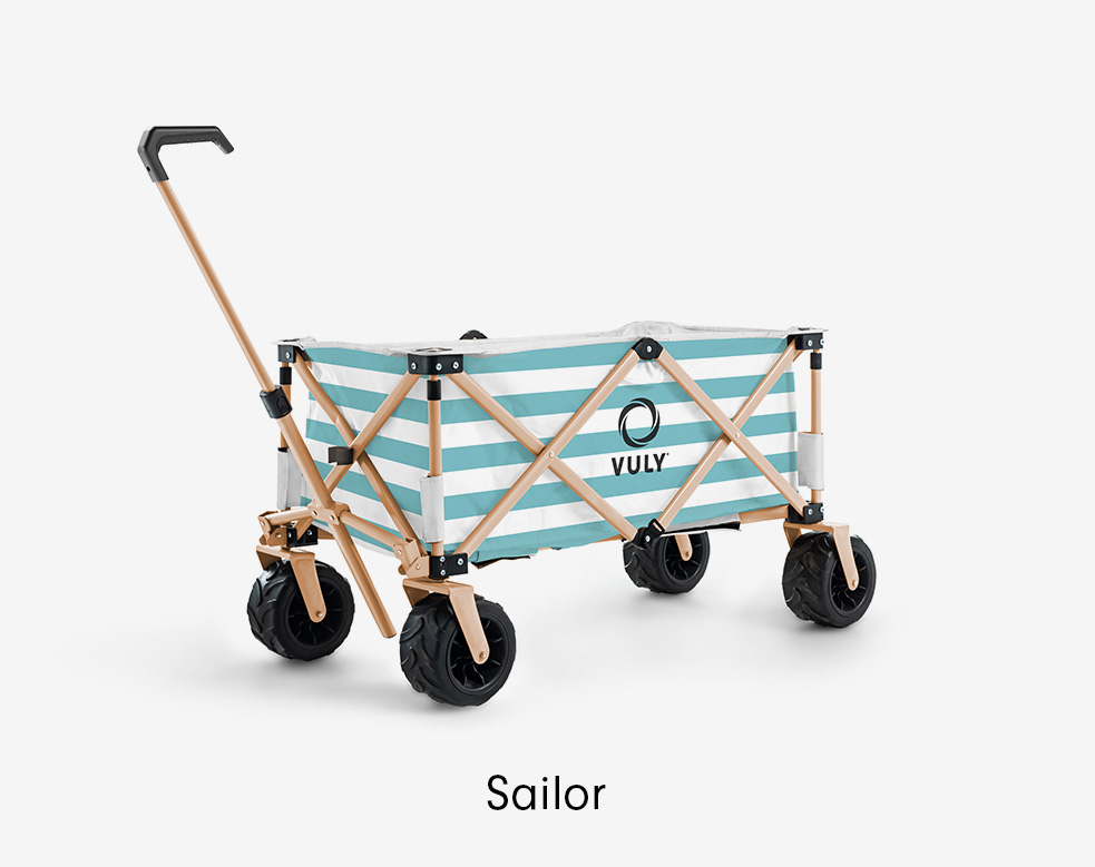 Beach Trolleys | Foldable Beach Carts & Wagons | Vuly Play