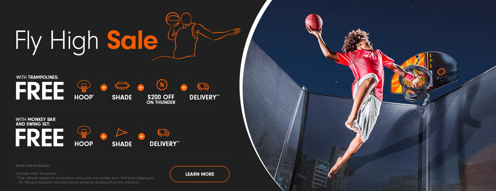 Vuly™ Australia | Trampolines | Swings & Play Equipment