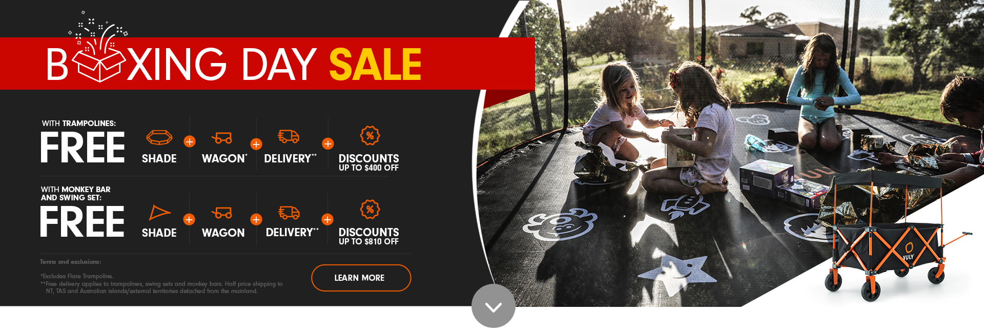 Current Promotions | Trampoline Sale Australia | Vuly Play